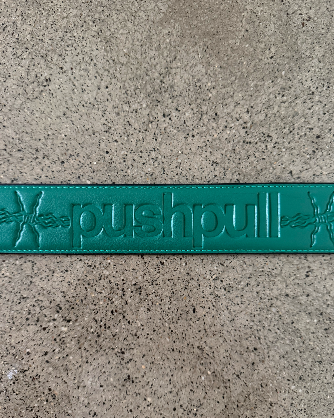 GREEN BARB WIRE BELT – Push Pull Shop