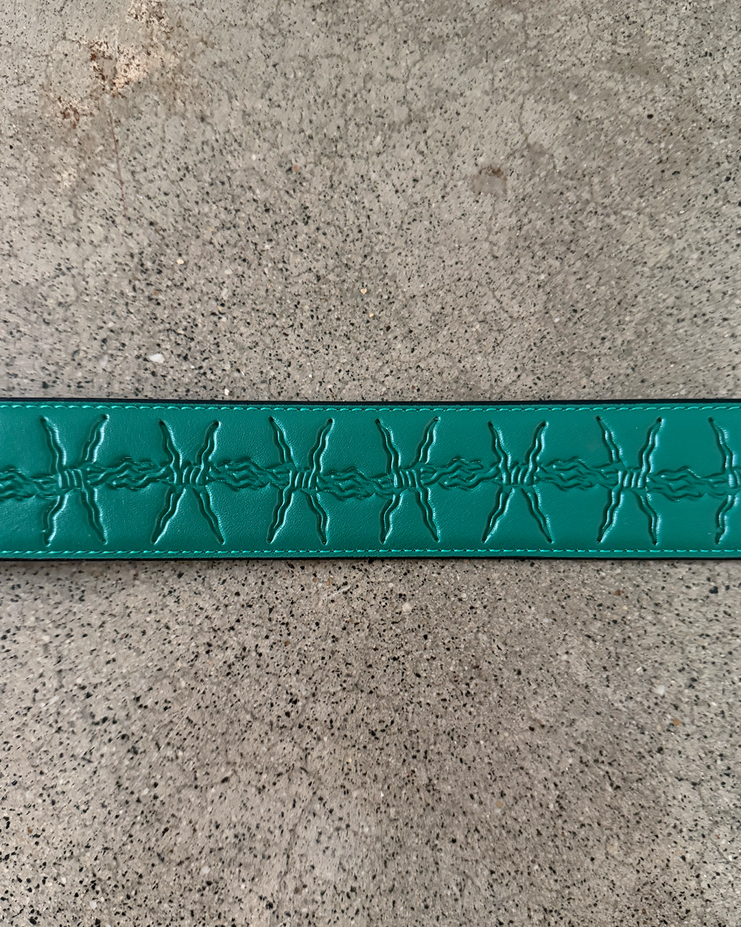 GREEN BARB WIRE BELT – Push Pull Shop